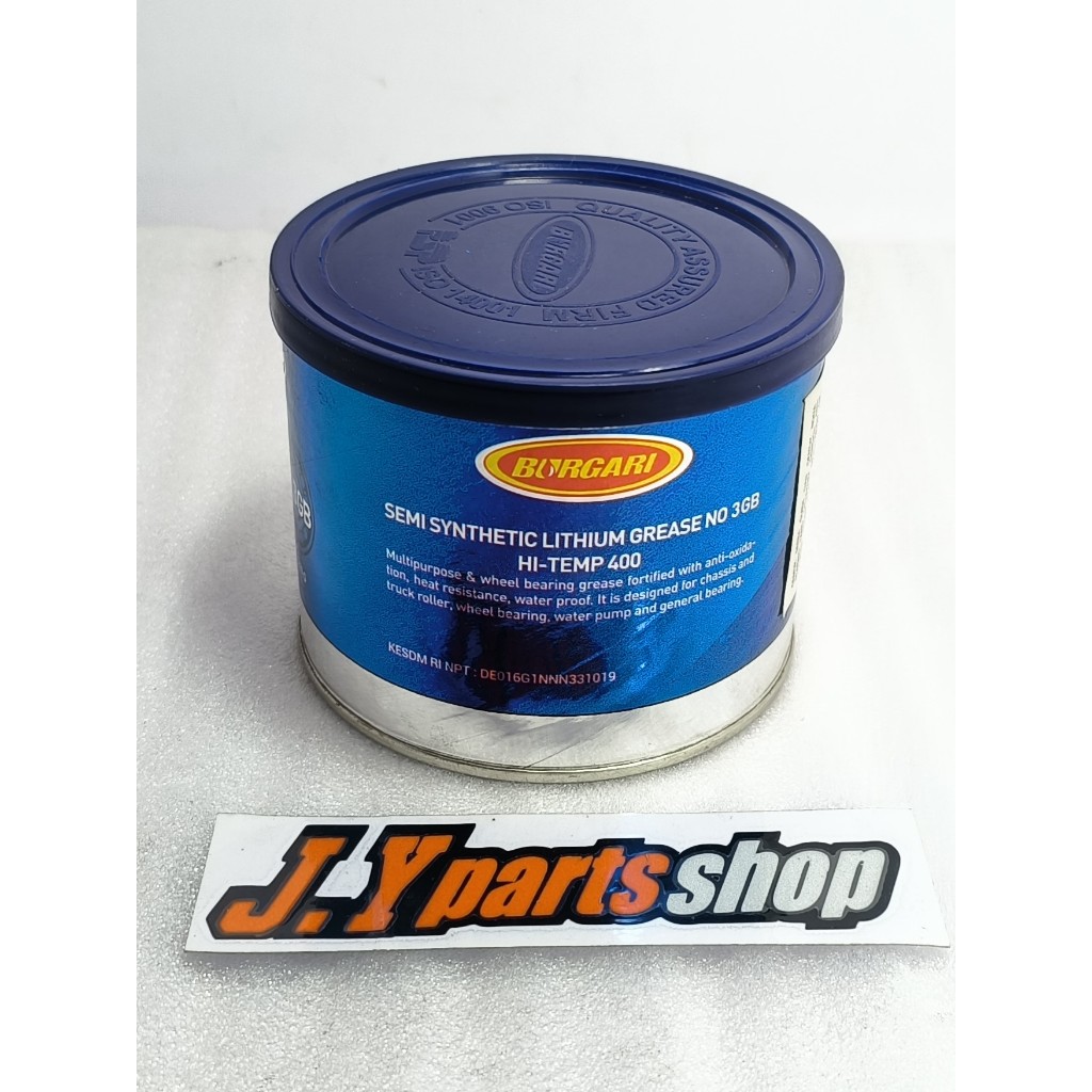 Jual grease gemuk cvt burgari hi temp 400 lithium 210 gr | Shopee Indonesia
