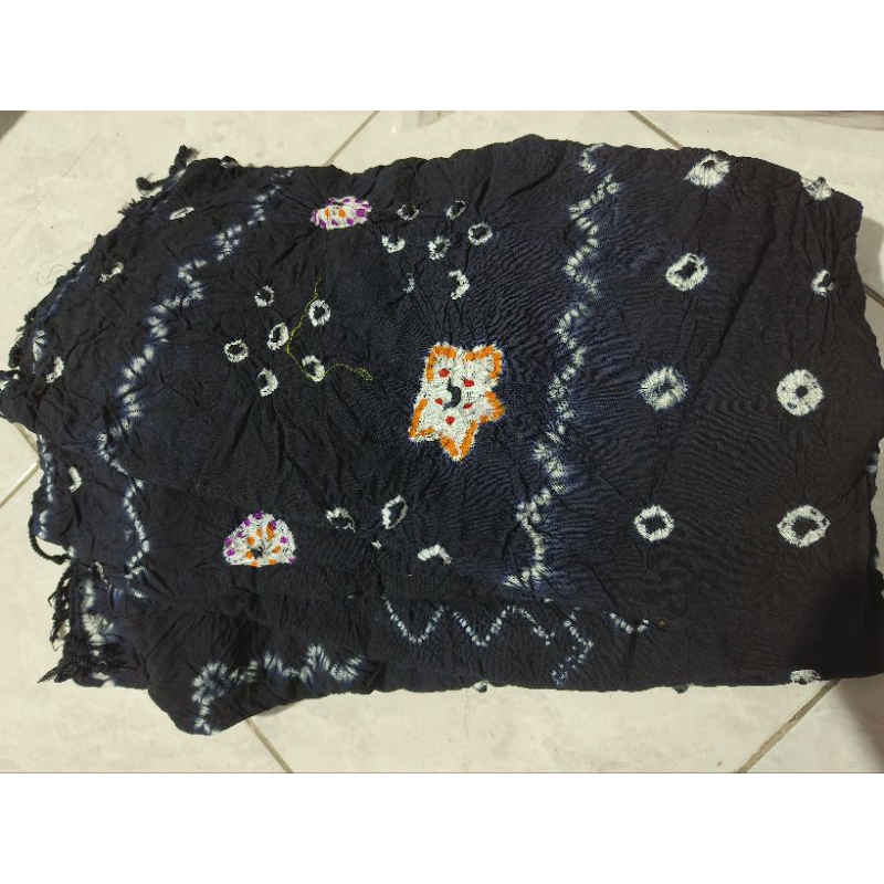 Jual Kamisol dan selendang Batik Jumputan Wanita Dewasa Model Sedang ...