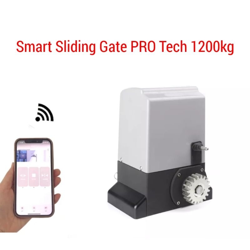 Jual Smart Sliding Gate PRO Tech 1200kg Mesin Pintu Pagar Gerbang ...