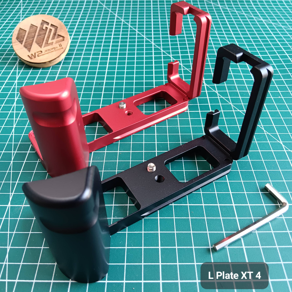 Jual L plate for Fujifilm XT4 xt 4 grip quick release vertical grip ...