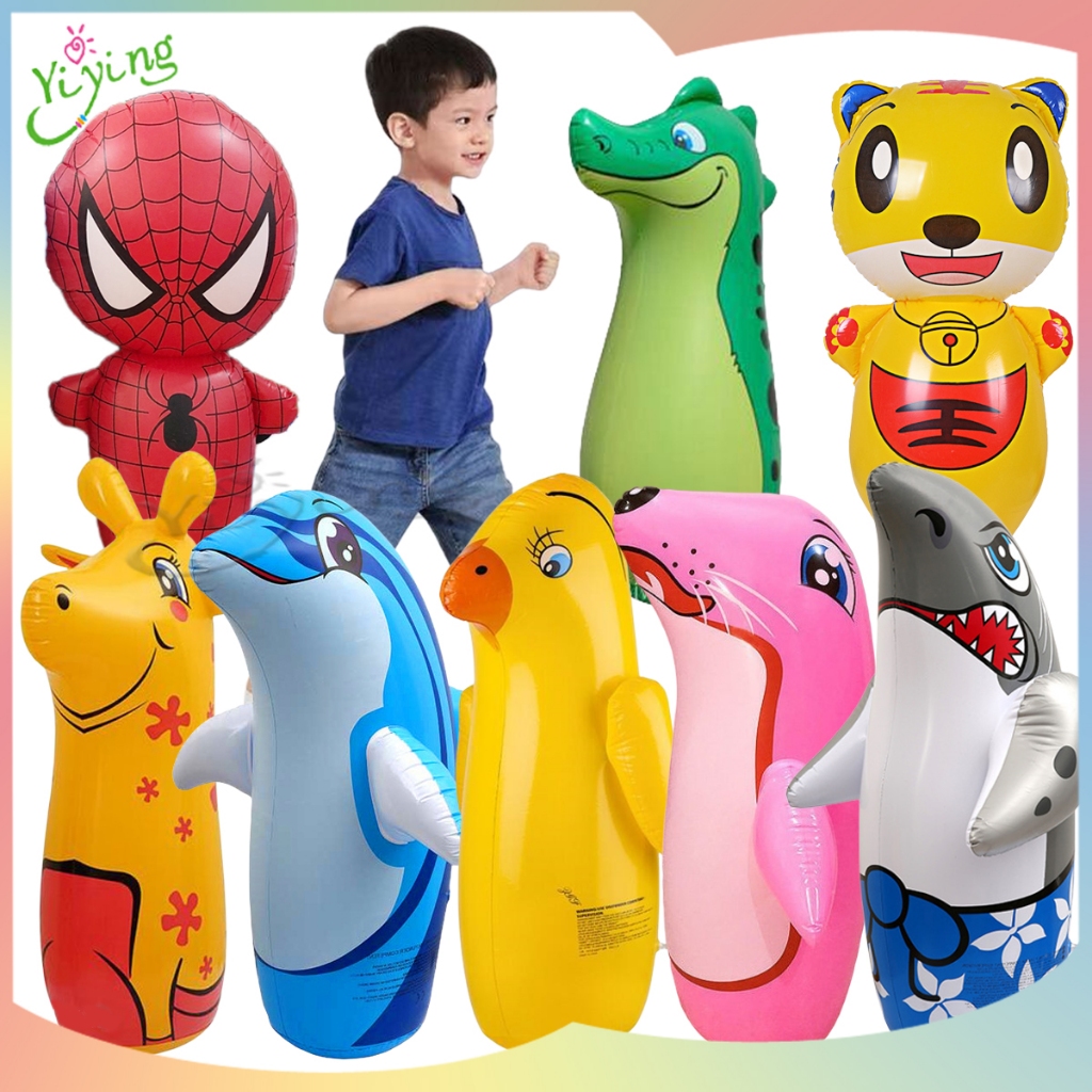 Jual Mainan Balon Tinju Penguin Motif Karakter Tinju Tinjuan Samsak ...