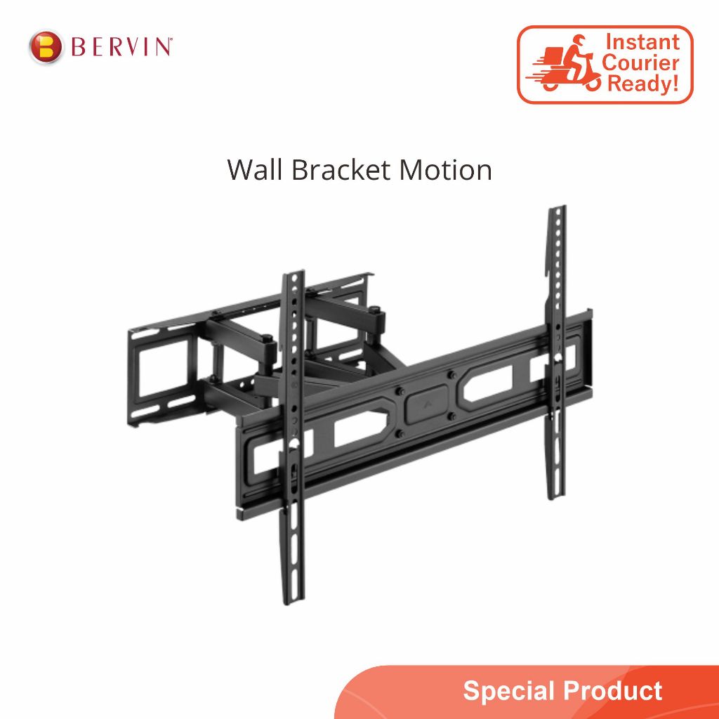 Jual Wall Bracket Motion untuk TV 37" - 80" | Bervin | Shopee Indonesia