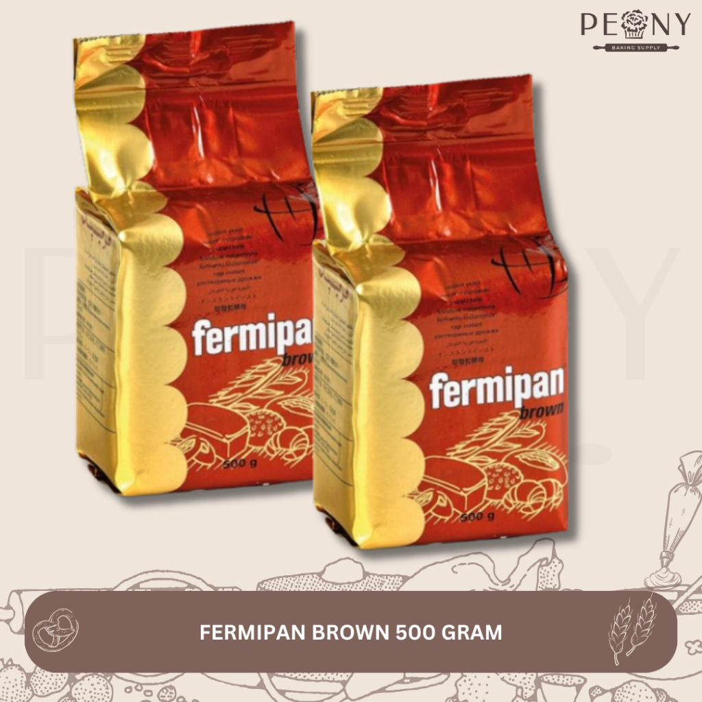 Jual RAGI INSTANT FERMIPAN BROWN 500GR | Shopee Indonesia