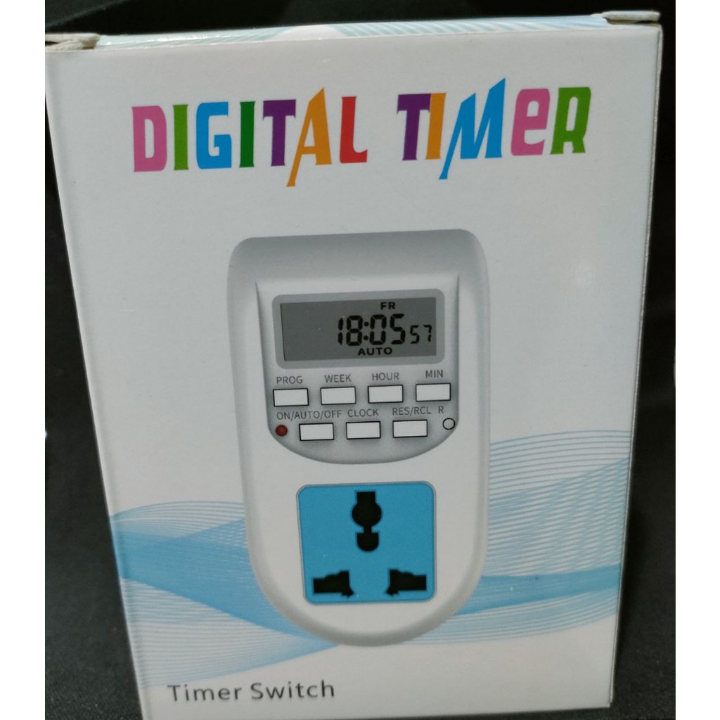 Jual Stop Kontak Timer Digital Analog Timer Colok Stop Kontak Colok ...