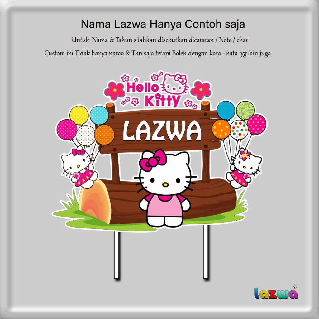 Jual Topper cake Custom Karakter Pororo | mixue | barbie | spiderman ...