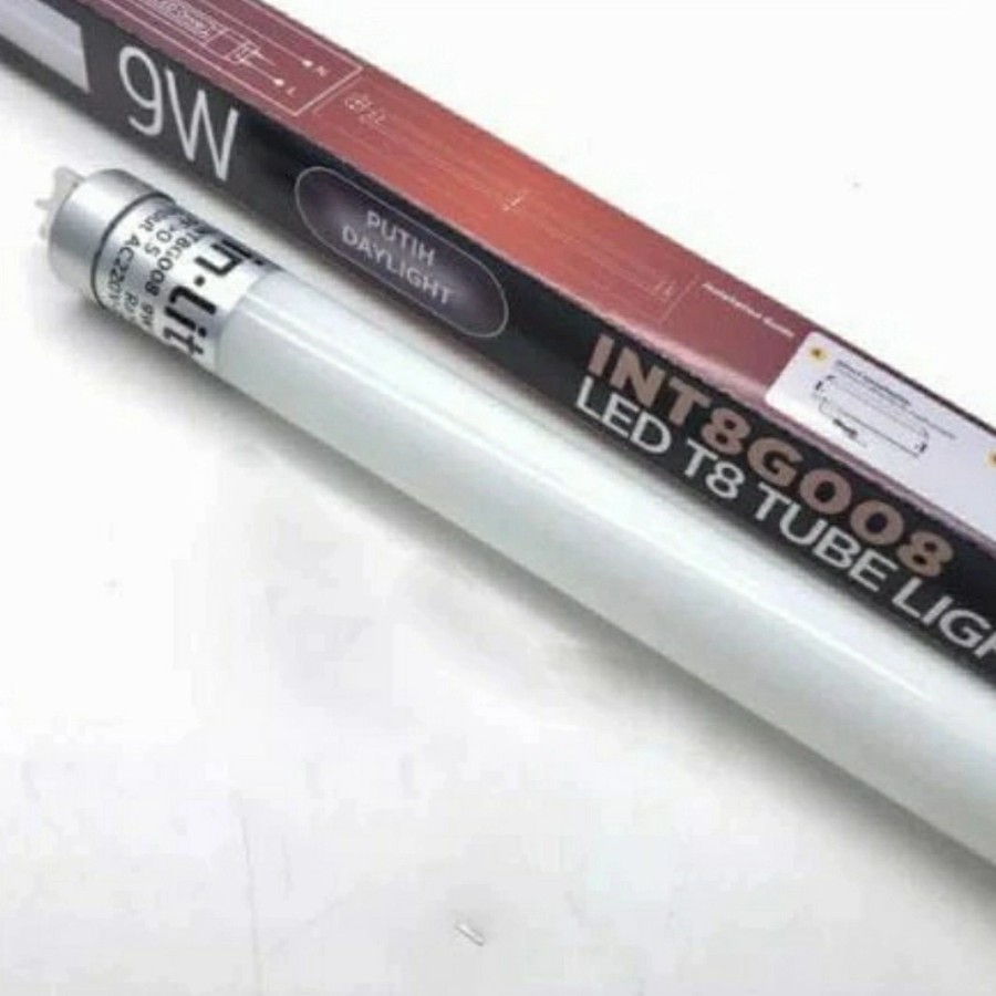Jual Lampu TL LED tube T8 9W inlite in lite INT8G008 | Shopee Indonesia