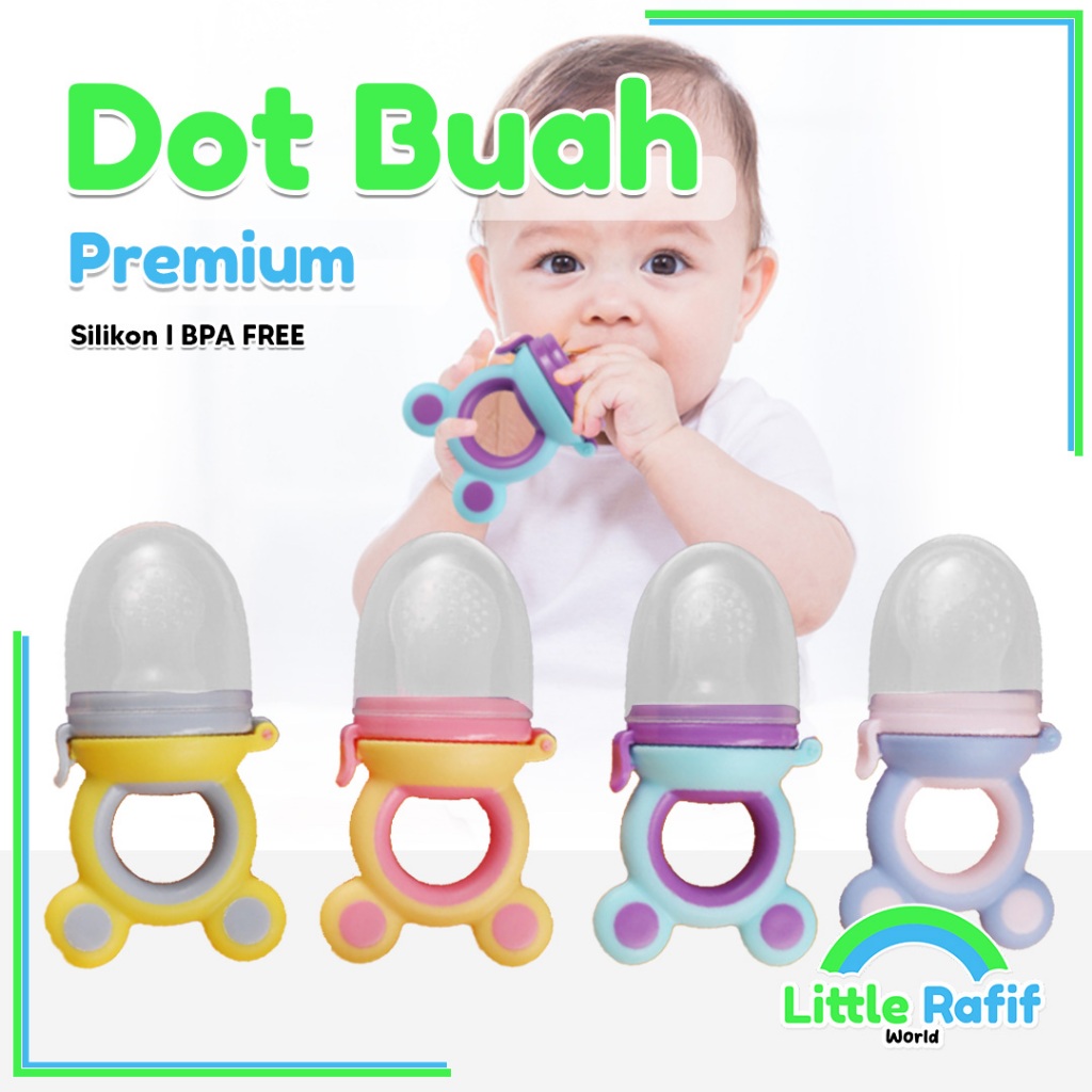 Jual DOT BUAH EMPENG BAYI MPASI Pacifier Gigitan Sayur Anak Fruit Food ...