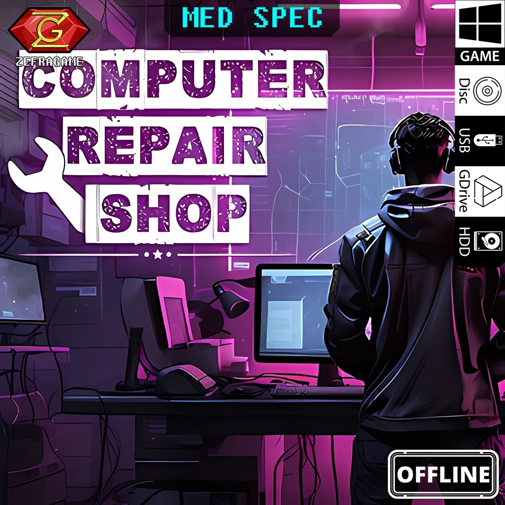 Jual Computer Repair Shop PC Full Version Games PC Laptop | Shopee ...