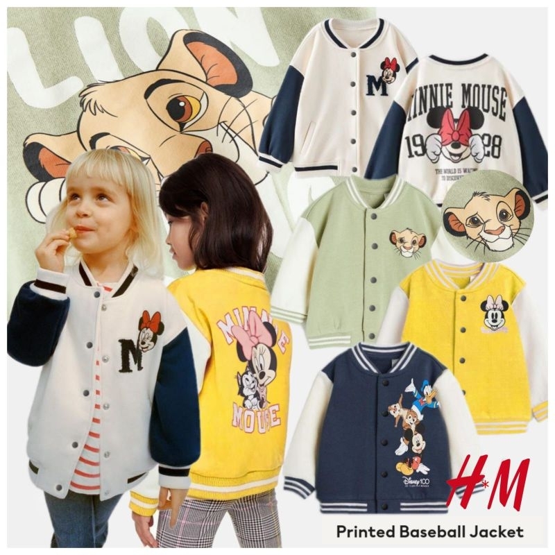 Jual Jacket Disney Bomber HnM Toodler (JCBHM) | Shopee Indonesia
