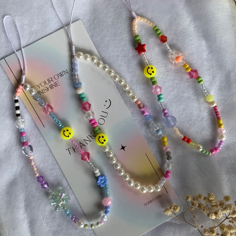 Jual Phone Strap Smile Edition | Gantungan Handphone | Shopee Indonesia