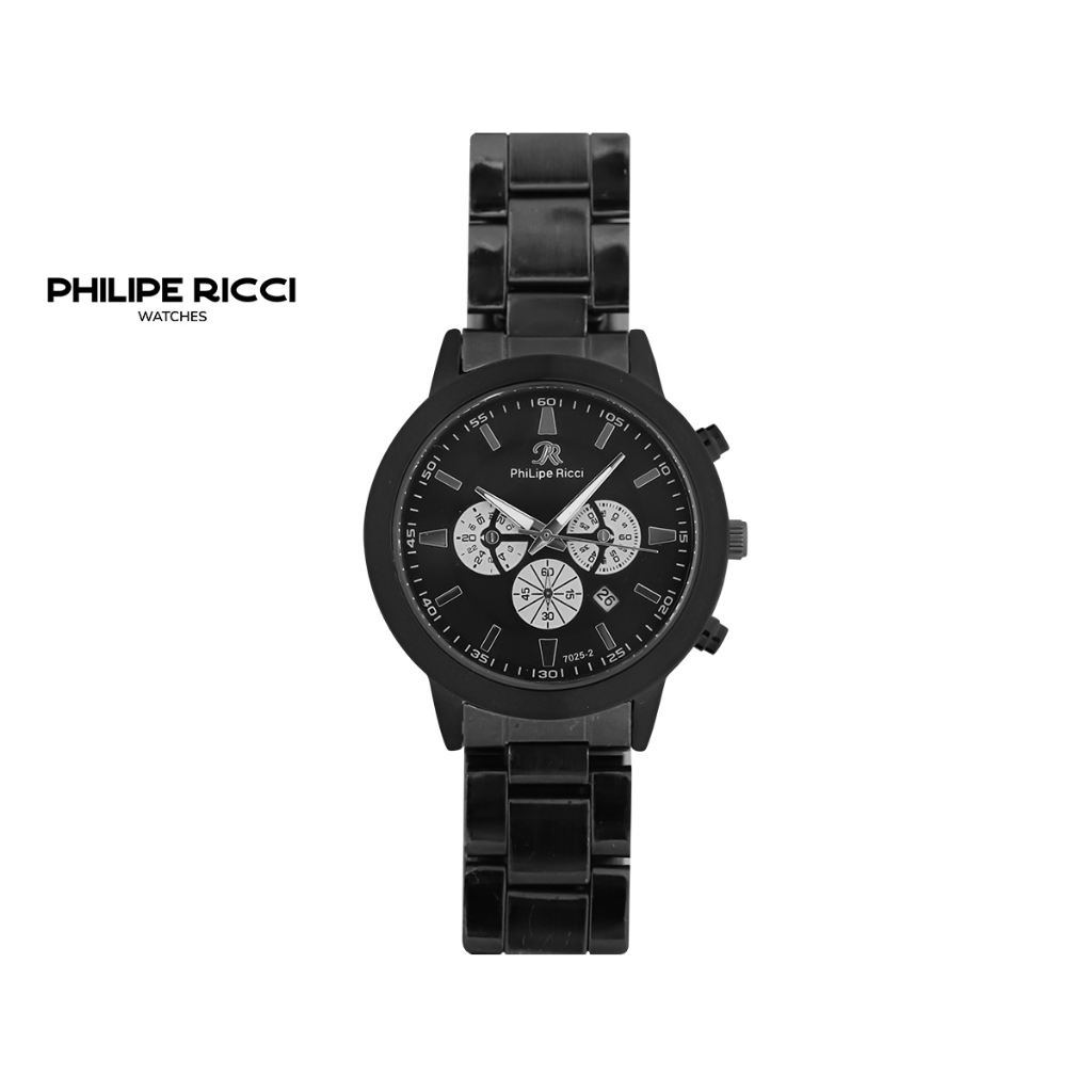 Jual PhiLipe Ricci Jam Tangan Pria Rantai Analog Diameter Bulat Desain ...