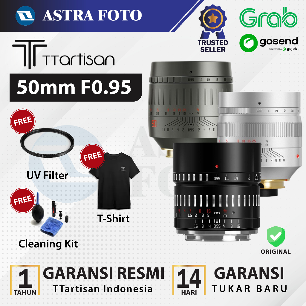 Jual TTArtisan Lens 50mm F0.95 Lensa Leica M Mount TT Artisan RESMI | Shopee Indonesia