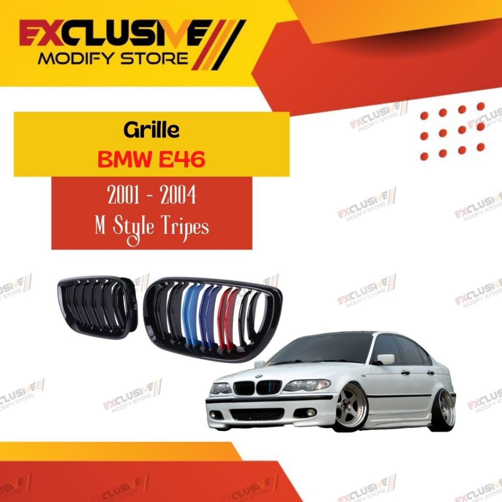 Bmw E46 Grill Stripes