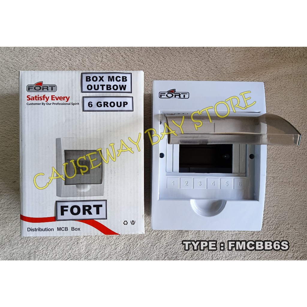 Jual BOX MCB 6 GROUP OUTBOW / SURFACE FORT | Shopee Indonesia