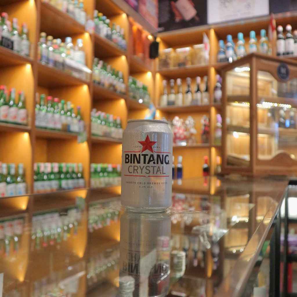 Jual BEER BINTANG CRYSTAL - BIR BINTANG KRISTAL KALENG - 330ML | Shopee ...