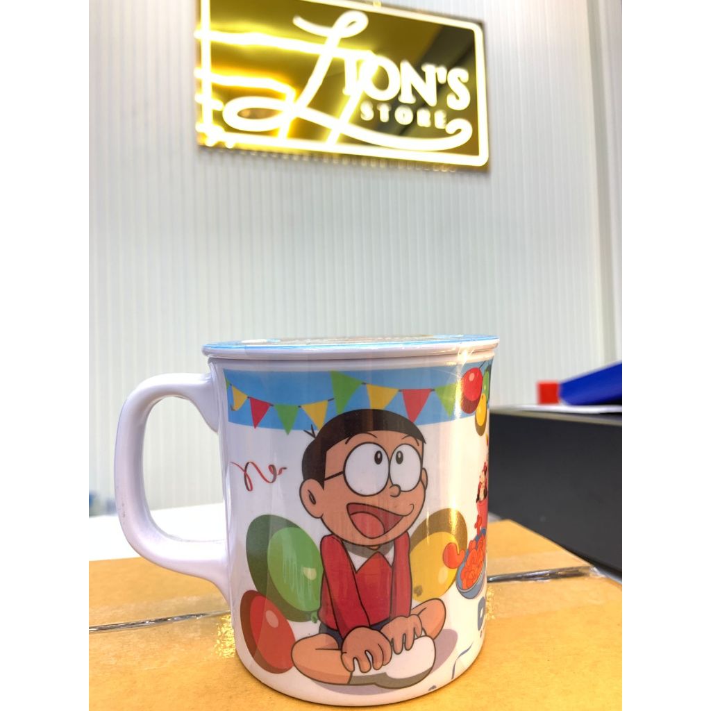 Jual Maspion Vanda melamin Mug 3,5 + Ttp Doraemon birthday | Shopee ...