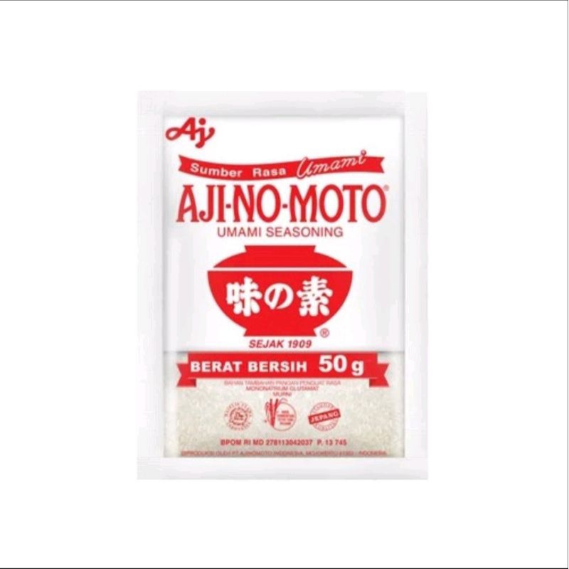 Jual Ajinomoto Penyedap Rasa MSG 50gr | Micin Ajinomoto Penyedap Rasa ...