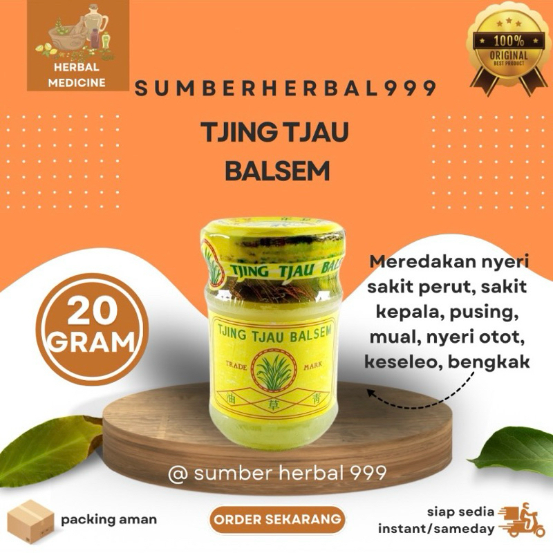 Jual TJING TJAU BALSEM 20gr | Shopee Indonesia