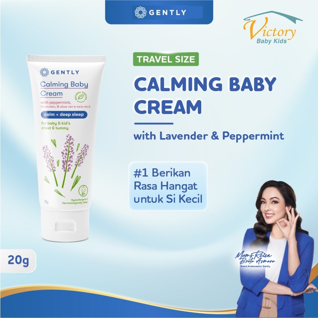 Jual GENTLY Calming Baby Cream 20 gr (Travel Size) | Krim Pilihan untuk ...