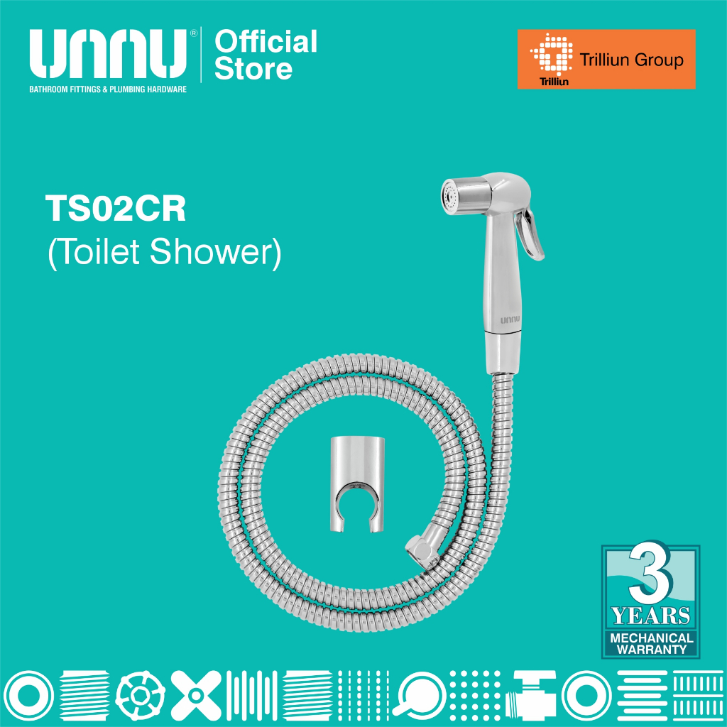 Jual UNNU Jet Shower Toilet Bidet Closet - TS02CR Chrome | Shopee Indonesia