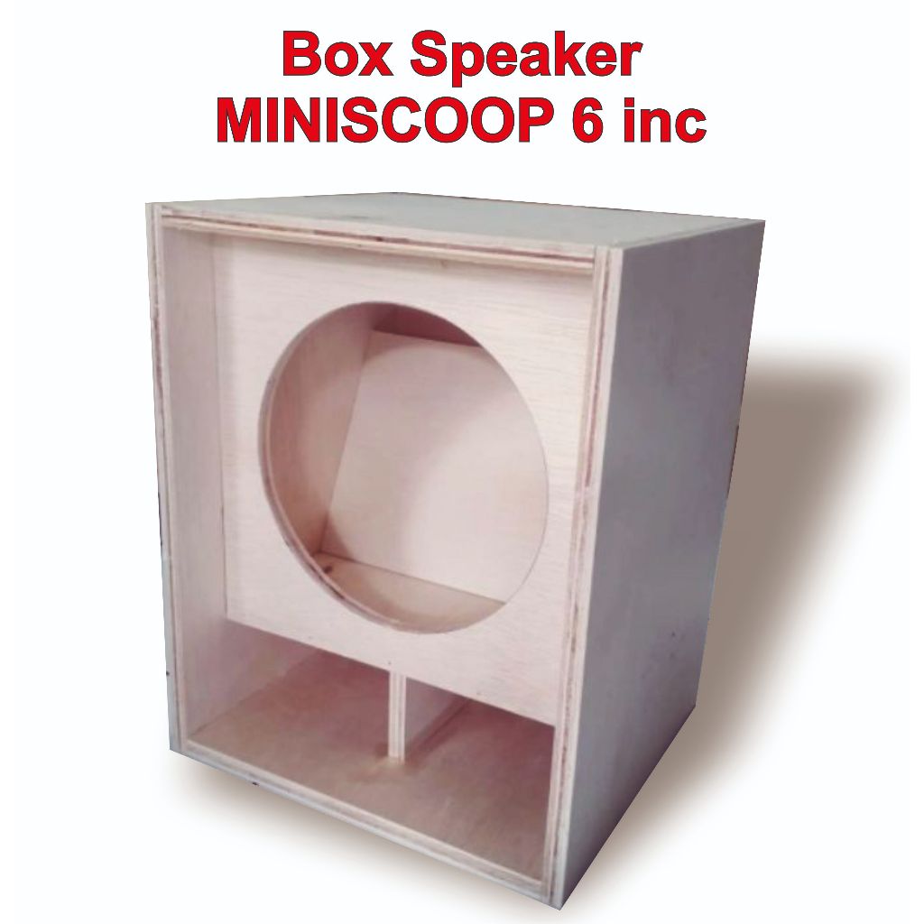 Jual Box speaker 6 inch miniscop triplek 9mm | Shopee Indonesia