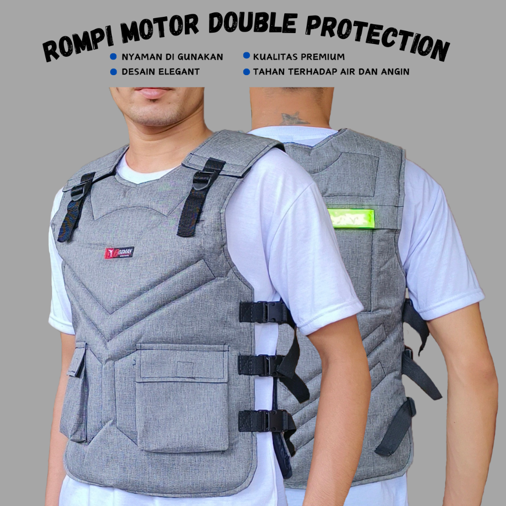 Jual Rompi Motor Distro Premium Cocok Untuk Touring | Shopee Indonesia