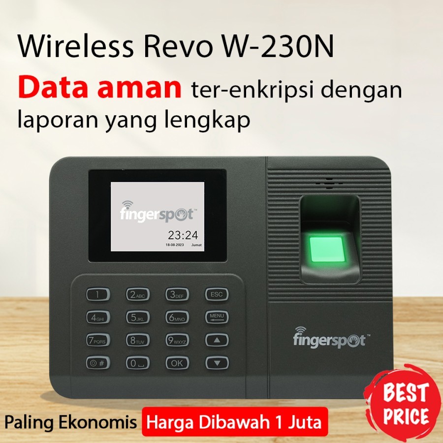 Jual Solution P208 Fingerprint Mesin Absen Absensi Sidik jari finger ...