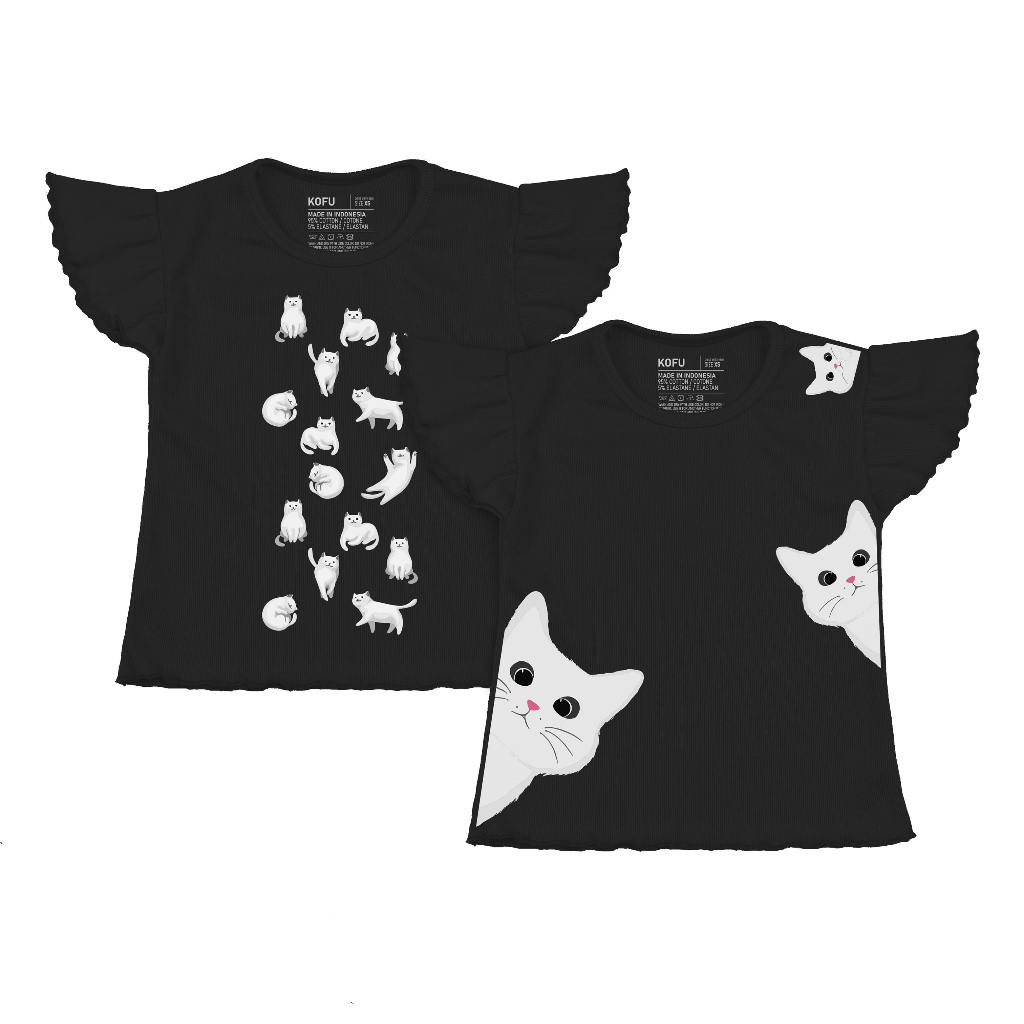 Jual KOFU KIDS - Pakaian Anak Semi Crop Bahan Jersey RIB Curly Usia ...