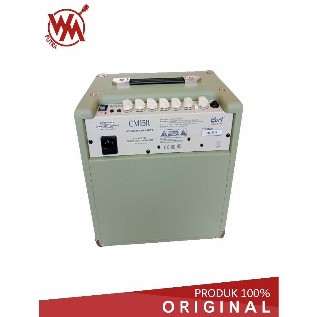 Jual Cort CM15R / CM 15R / CM-15R Amplifier - PASTEL GREEN | Shopee ...