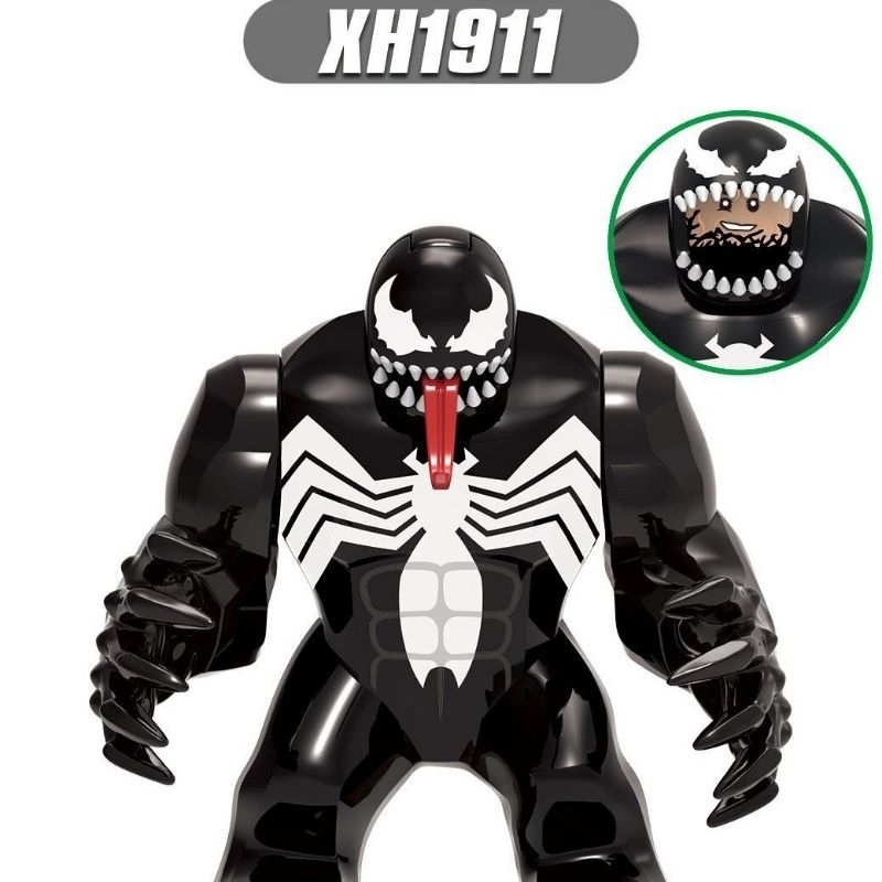 Jual mainan aksi figur marvel villain carnage venom big figure anti ...