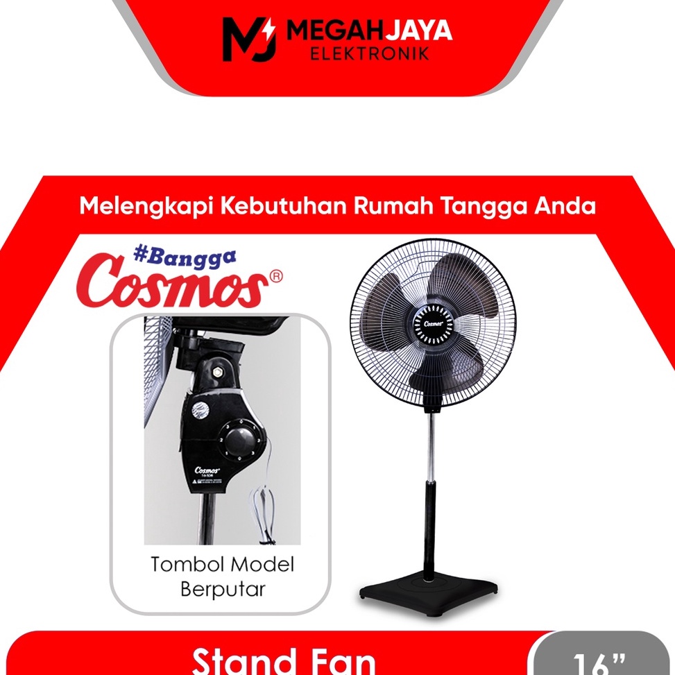 Jual ZO COD COSMOS HYPERLITE STAND FAN KIPAS ANGIN 16 SDB 16SDB 16SDB ...