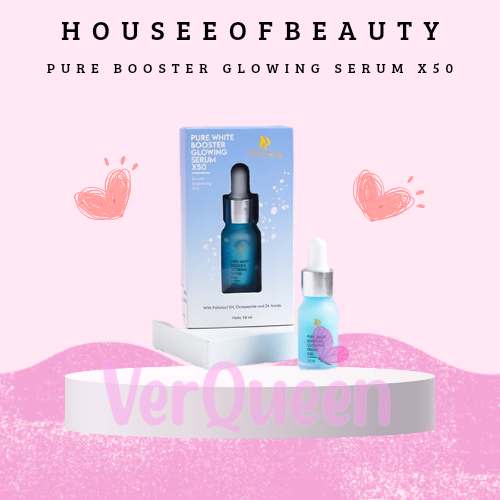 Jual PURE WHITE BOOSTER GLOWING SERUM X50 | HOUSEEOFBEAUTY | Shopee ...