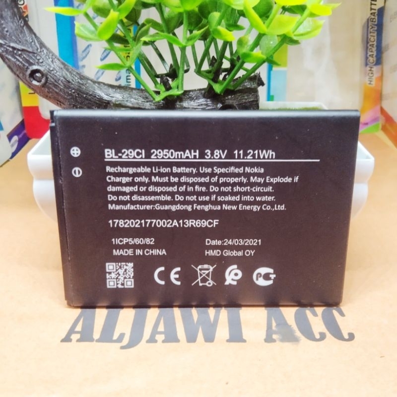 Jual Baterai Bt Batre Battery Nokia C12 C 12 BL29CI BL-29CI Original ...