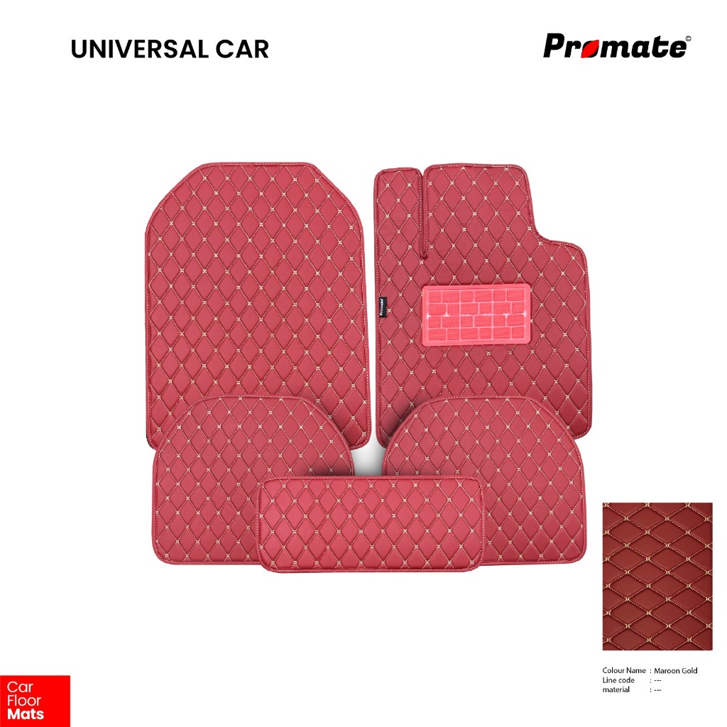 Jual JK universal car mats leather 5pcs -Karpet mobil kulit karpet ...