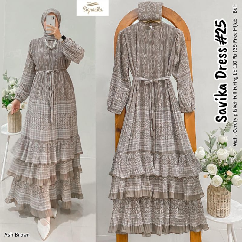Jual Savika Dress #25 By Signadila | Shopee Indonesia