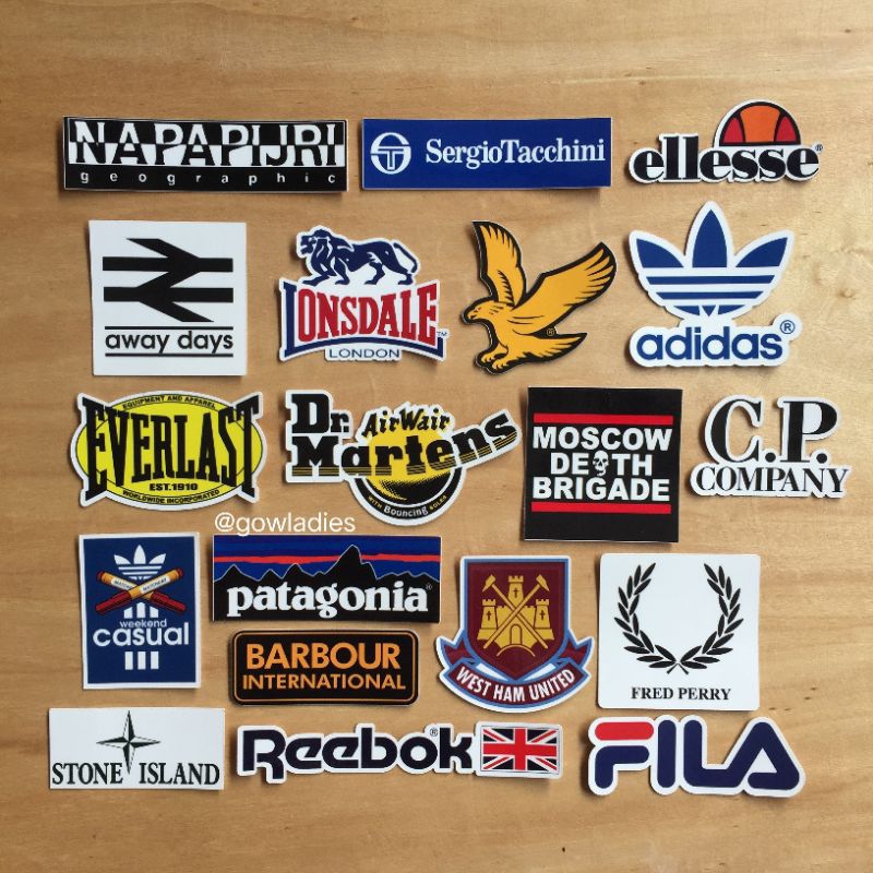 Jual Sticker Aesthetic Brand Casual Football Hooligan | Shopee Indonesia