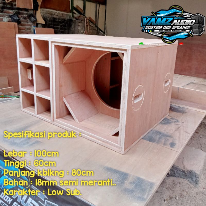 Jual BOX SPL BOSSTER 18 INC SINGLE BAHAN TEBAL 18MM. | Shopee Indonesia