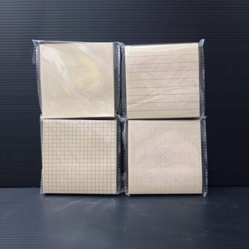 Jual PANMOMO KRAFT & WHITE PAPER MINI MEMOPAD | Shopee Indonesia
