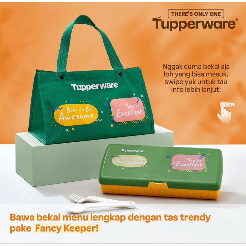 Jual FANCY KEEPER TUPPERWARE / LUNCH BOX | Shopee Indonesia