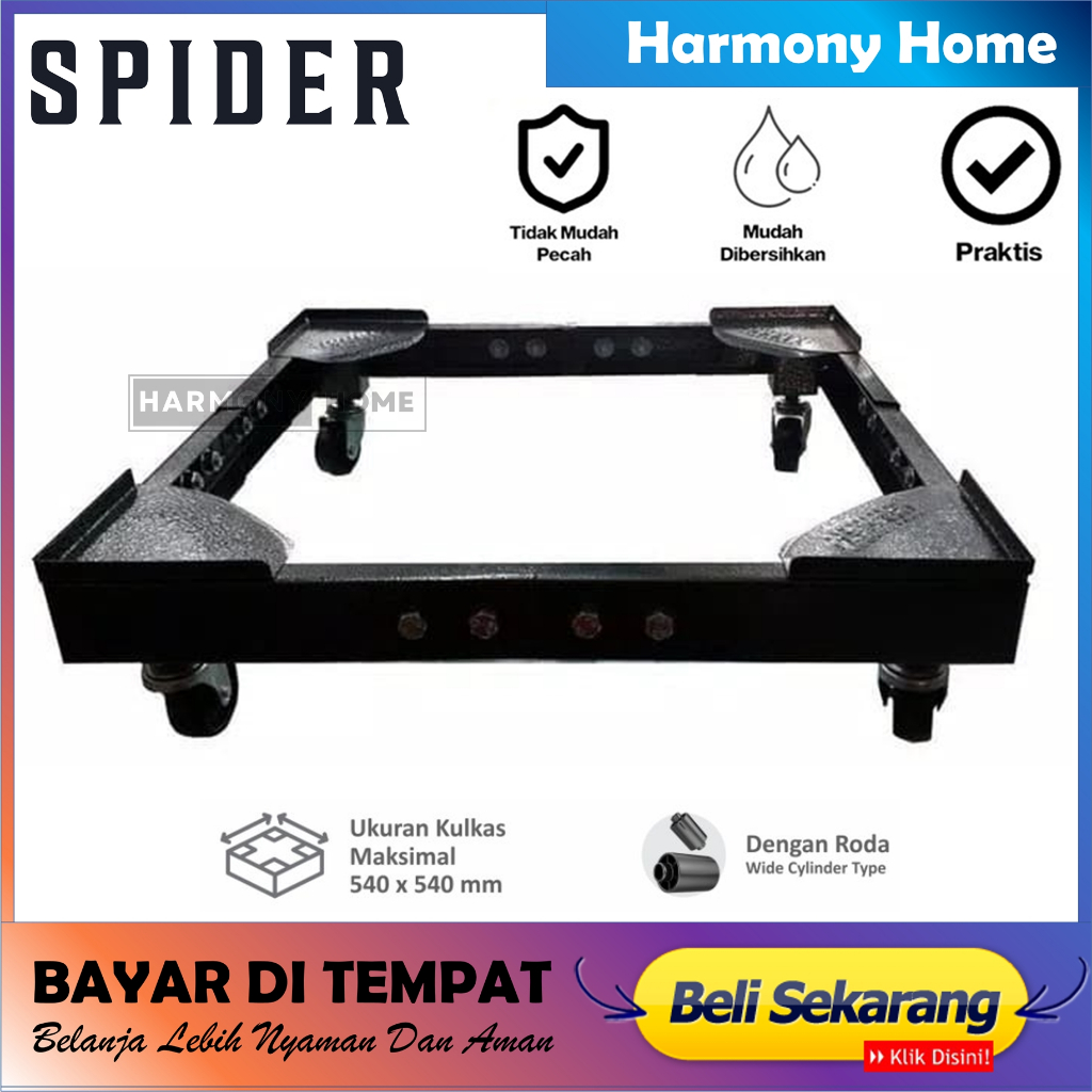 Jual Roda Kaki Kulkas dan Mesin Cuci Panjang Lebar 45-57cm Roda Kaki ...