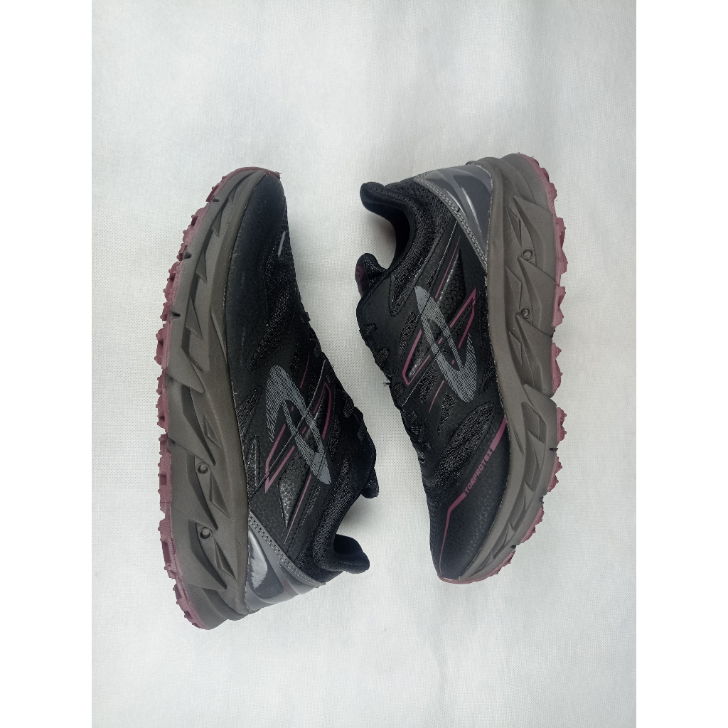 Jual NINETEN 910 Yuza Evo Hitam/Burgundy/Abu-ash | Shopee Indonesia
