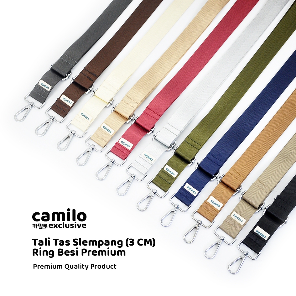 Jual CAMILO EXC TS03 Tali tas ring besi / Sling Bag Strap kualitas ...