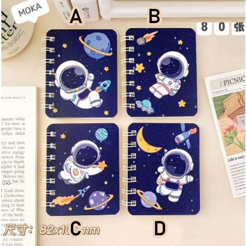 Jual MURMURE I PART III NOTE BOOK RING MOTIF MEMO KECIL A7 SPIRAL isi 80 Lembar NOTEBOOK MINI ...