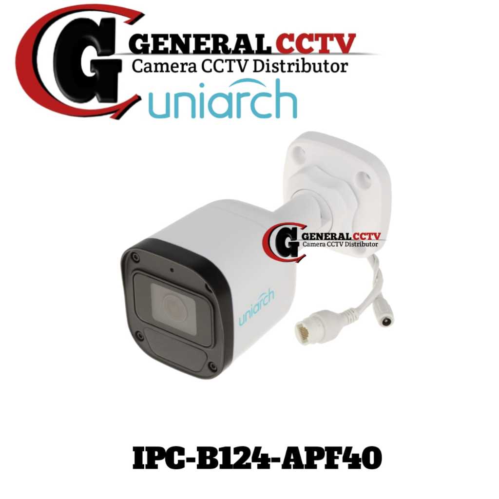 Jual Uniarch IPC-B124-APF28 4MP Audio Mini Fixed Bullet Network Camera ...