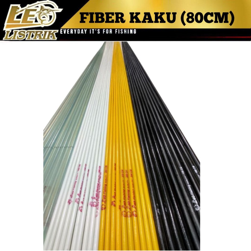 Jual FIBER KAKU 80CM FIBER LEO FISHING SOLID CUSTOM JORAN PANCING HIGH ...