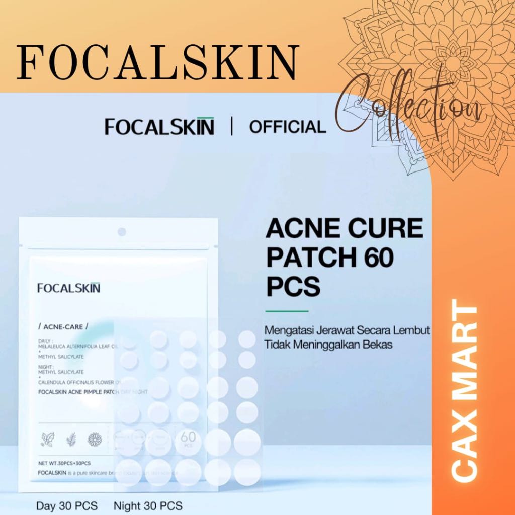 Jual FOCALSKIN Acne Cure Patch 60pcs | Shopee Indonesia