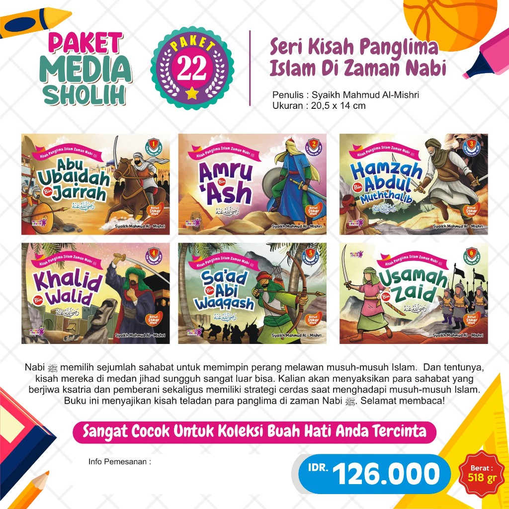 Jual Seri Kisah Panglima Islam Zaman Nabi (6 Jilid) | Shopee Indonesia Jual Seri Kisah Panglima Islam Zaman Nabi (6 Jilid) | Shopee Indonesia