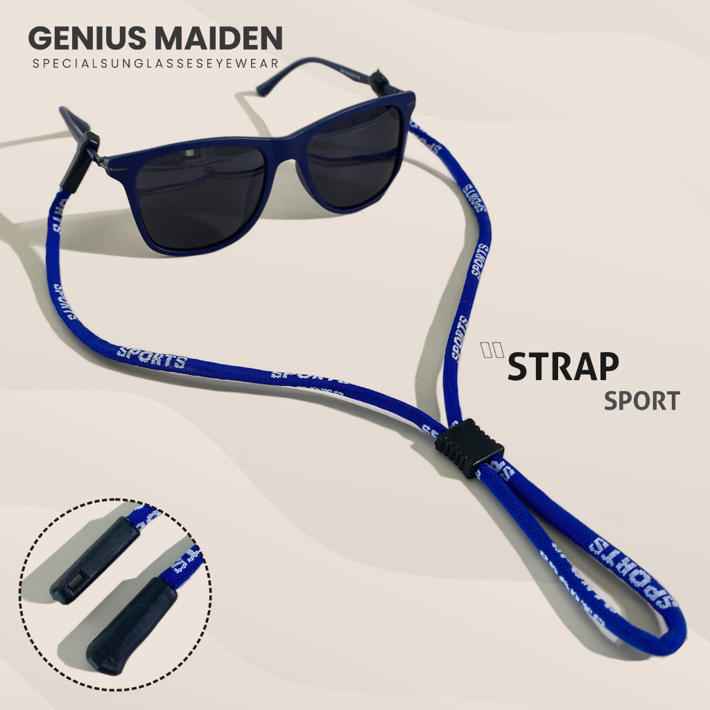 Jual Genius Maiden Earhook Kacamata Sport Strap Tali Anti Slip Mudah ...
