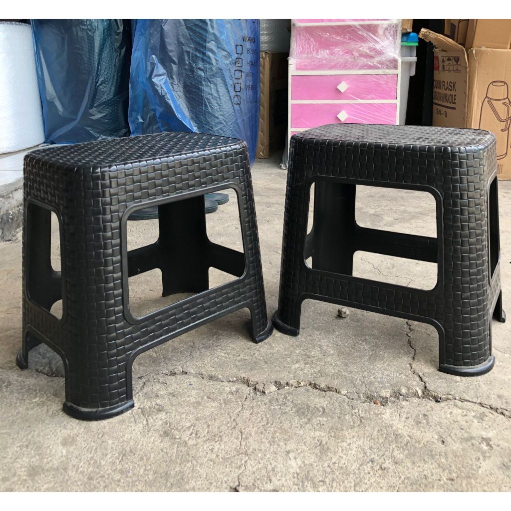 Jual bangku bakso plastik mini/kursi baso kecil pendek/bangku jongkok ...