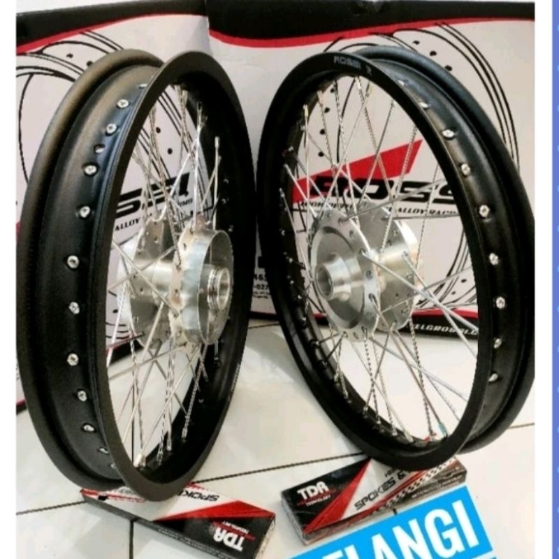 Jual Velg v.rossi Vixion New - Vixion Nvl - tromol set jari velg ...